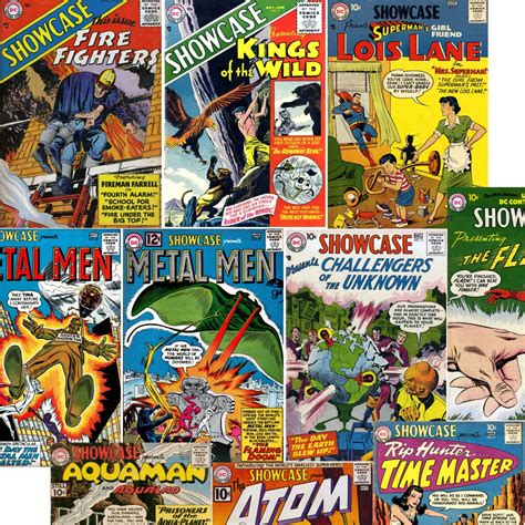 Silver Age Comics 1956 Showcase Comics Complete Run Issue Etsy