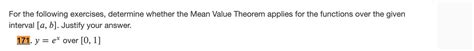 solved for the following exercises determine whether the
