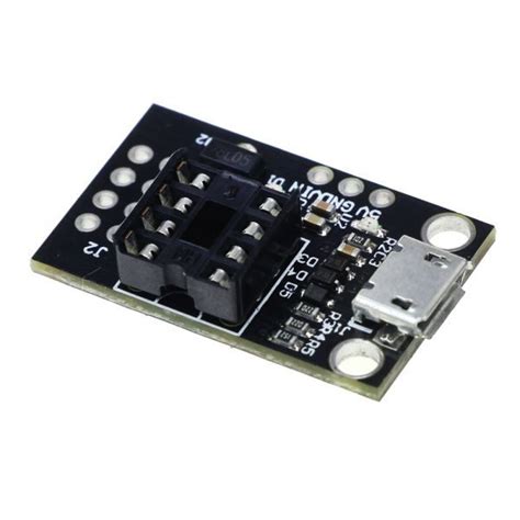 Micro USB Plugable Programing Board For Atmel Attiny Microcontrollers