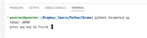 【python】selenumライブラリでchromeを起動する（webスクレイピングの準備） 非it企業に勤める中年サラリーマンのit日記