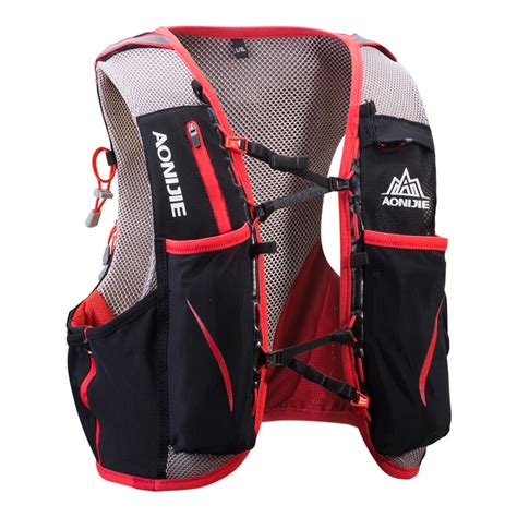 Aonijie 스포츠 가방 야외 스포츠 배낭 여성남성 마라톤 수화 조끼 팩 교환 사이클링 하이킹 물 가방 스포츠 가방