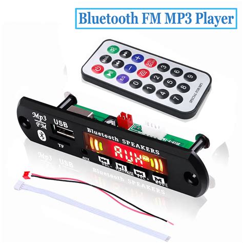 Amplifier Module And Car Amplifier Bluetooth Mp3 Decoding Board Module Fm Radio Usb Tf Aux