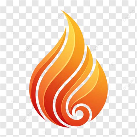 주황색과 노란색의 그라디언트 음영에서 부드러운 양식화 된 곡선을 특징으로하는 추상 불꽃 아이콘 초록 불꽃 아이콘 부드러운 특징 구배 색조의 양식화 된 곡선 Png