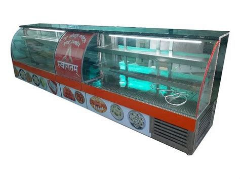Rectangular Glass Sweet Display Counter For Bakery At Rs Square Feet In Ahmedabad