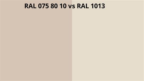 Ral 075 80 10 Vs 1013 Ral Colour Chart Uk