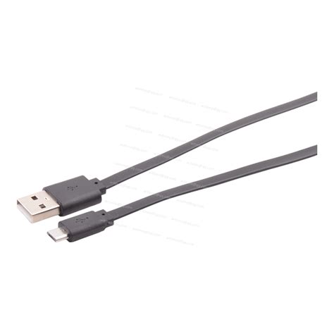 Professional Flat Usb Am To Micro Bm Charging Cable Tangle Free Micro B Charging Cable Usb 2 0