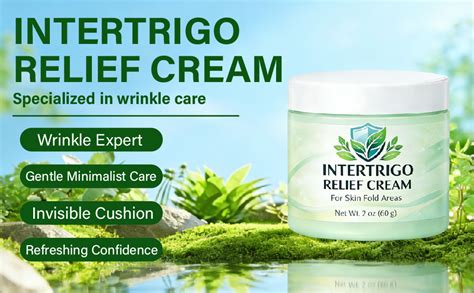 Intertrigo Relief Cream Skin Fold Barrier Cream With 10