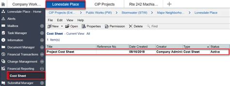 Creating A New Calculate Column In The Cost Sheet Drmcnatty And Associates