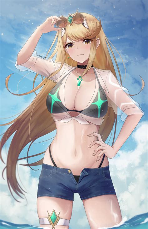 Mythra Doiparuni [xenoblade Chronicles 2] R Rule34