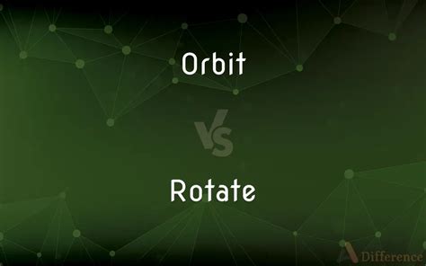 Orbit Vs Rotate Whats The Difference