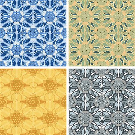 Abstract Art Pattern Set Weaved Pattern Blue Vector Weaved Pattern Blue Png And Vector With