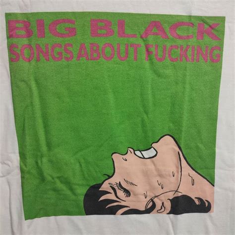 Yahoo オークション Big Black バンドtシャツ 『songs About Fucking