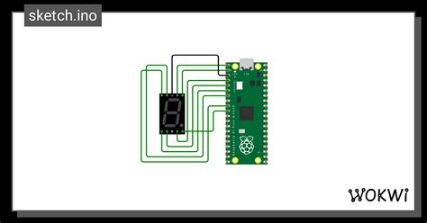 7 segment copy wokwi esp32 stm32 arduino simulator