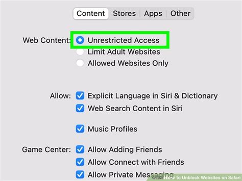 4 Ways To Unblock Websites On Safari WikiHow