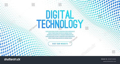 Digital Technology Speed Connect White Background Stock Vector Royalty