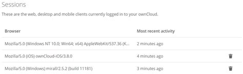 Session Management Documentation For Owncloud A Kiteworks Company