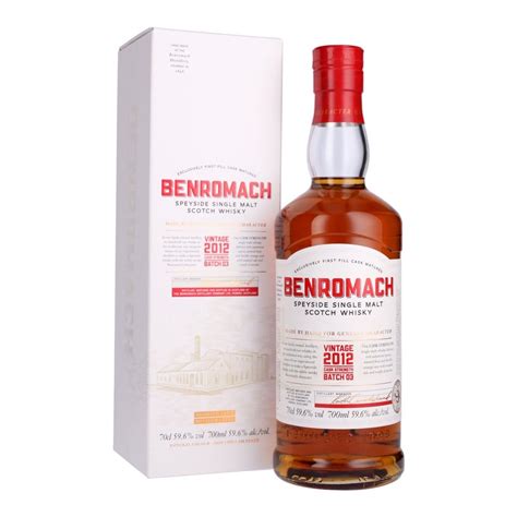 Benromach 2012 Cask Strength Batch 3 Whisky From The Whisky World Uk