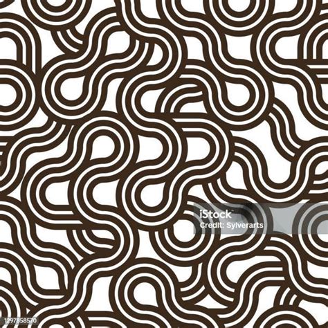 짠 라인 기하학적 추상적 배경 줄무늬 그물 광학 미로 웹 네트워크와 스트라이프 벡터 원활한 패턴 강렬하고 밝은 색상에 대한 스톡 벡터 아트 및 기타 이미지 Istock