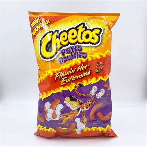 Cheetos Flamin Hot Puffs Canada