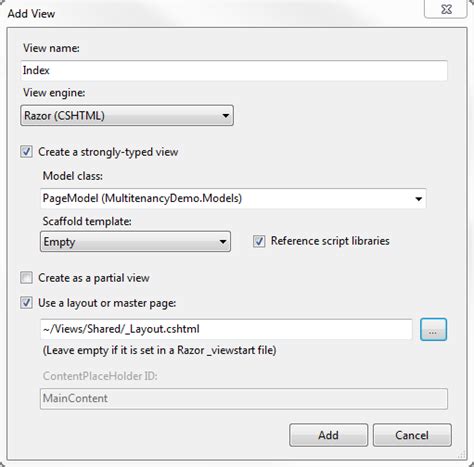 Simple Multitenancy With ASP NET MVC 4 Notes To Myself