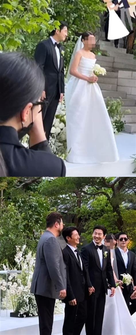 윤계상♥뷰티ceo 아내와 결혼식 현장 포착god 하객 참석