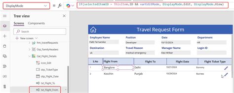 How To Show Repeating Table Data From Sharepoint List In Power Apps