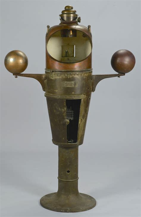 Lot 422 Compensating Navy Ship Binnacle Case Auctions