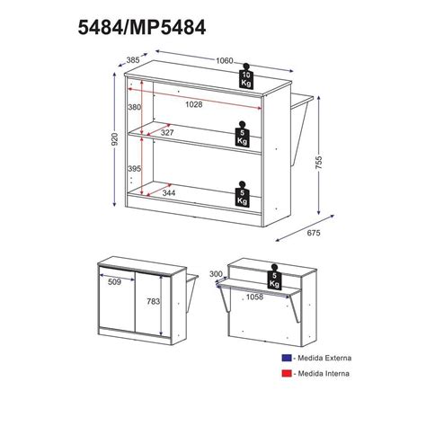 Bancada Balcão Prateleiradivisor De Ambientes Multimóveis
