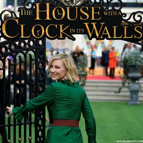 Cate Blanchett A Powerful Witch In The House With A Clock In Its Walls