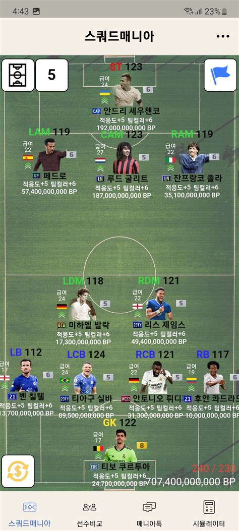7천억 첼vs뮌vs레vs한 투표 좀 Ea Fc 온라인 에펨코리아
