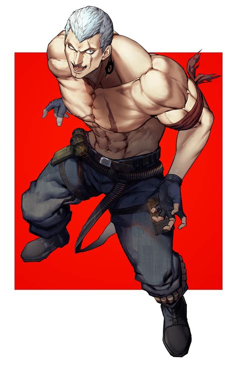 Bryan Fury Tekken Drawn By Houjoh 7th Heaven Danbooru
