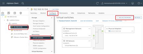 Configuring Esxi Networking Lightbits Library