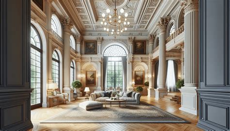 Majestuosidad Y Luz Un Salón De Doble Altura Con Ventanal Panorámico Noticiasmadrid