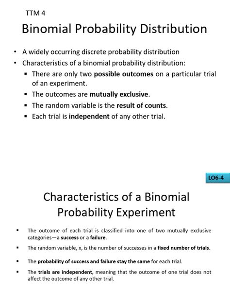 Binomial Probability Distribution Pdf