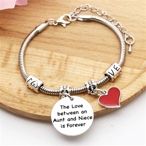 Aunt Tsilver Snake Bracelet“the Love Between An Aunt And Niece Is