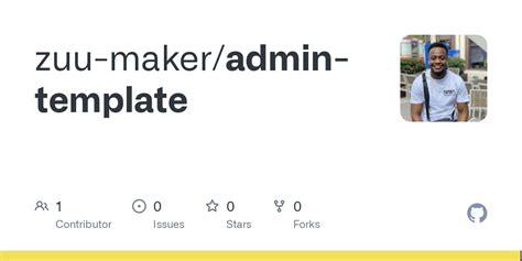 Github Zuu Maker Admin Template