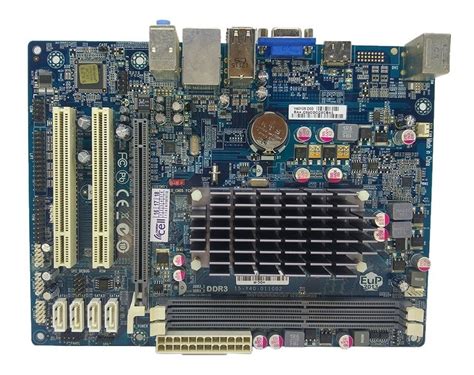 Placa Mãe Ddr Hdc m Processador Integrado Vga E Hdmi Frete grátis