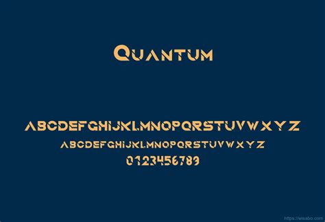Quantum Font Free Download [ttf Otf] Wisabo Fonts