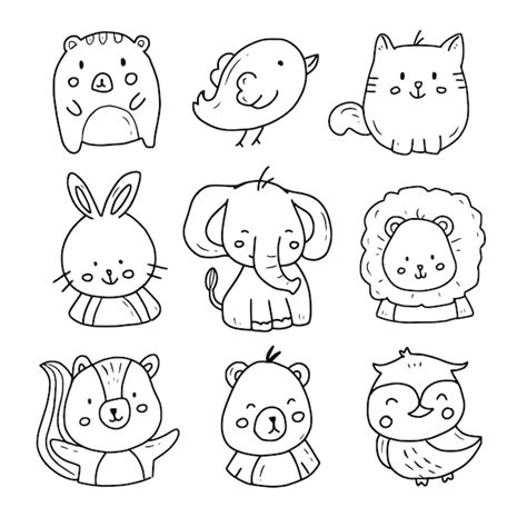 Cute Creature Doodles