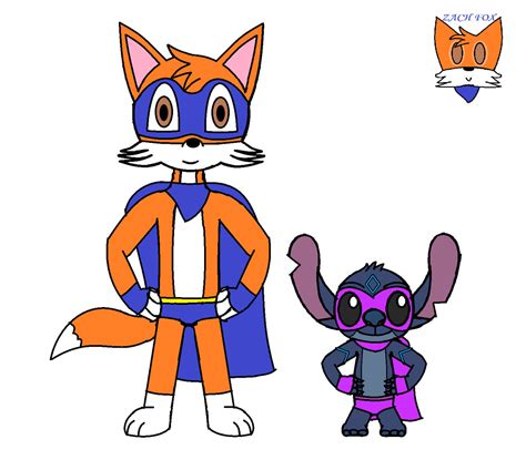 Zach And Stitchy Superheroes By Zach Usa On Deviantart