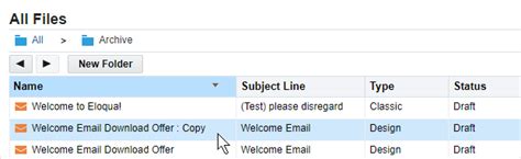 Copying Emails