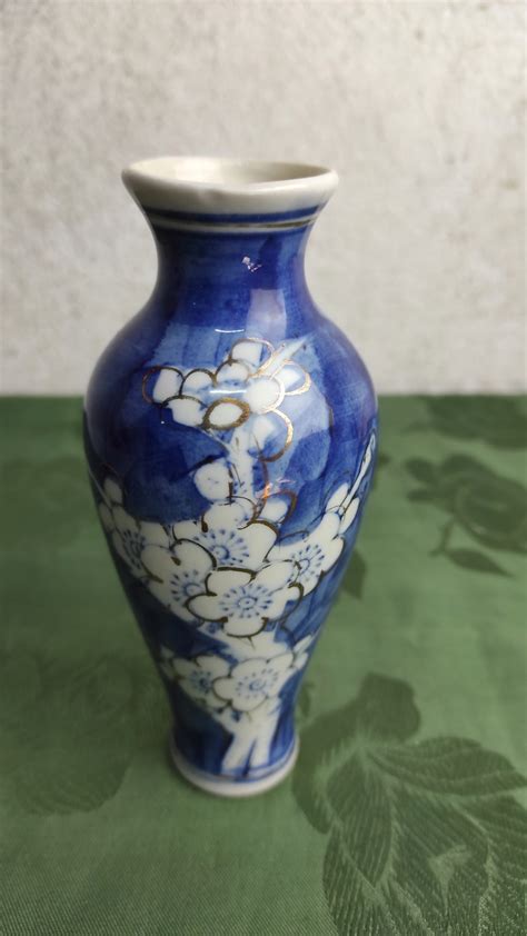 wazon wazonik porcelanowy chińska porcelana kwiat 13246542795 Allegro pl