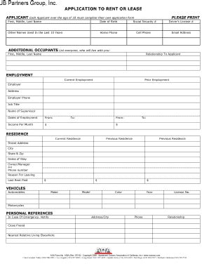 Fillable Online Jb Partners Group Inc Fax Email Print Pdffiller