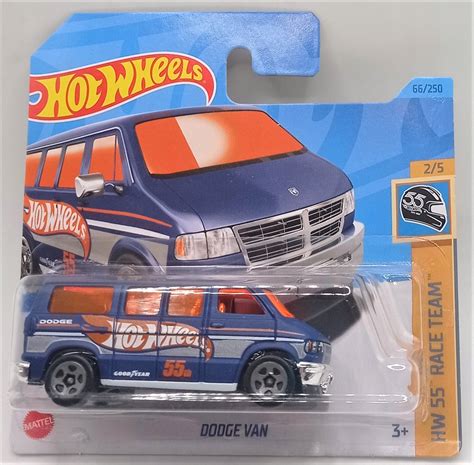 Hot Wheels Dodge Van 2/5 HW 55 Race Team 2023 13068346408 - Allegro.pl
