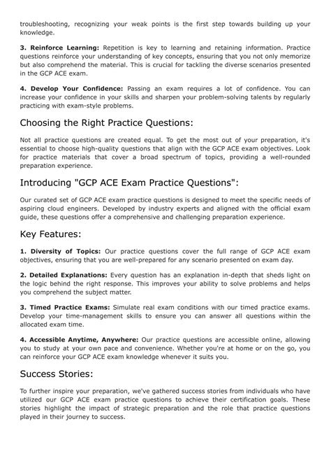 ppt gcp ace exam essentials dive deep into practice questions for