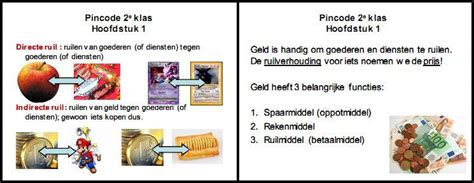Aantekeningen Samenvatting Pincode Hoofdstuk 1 Deel 1 Geld