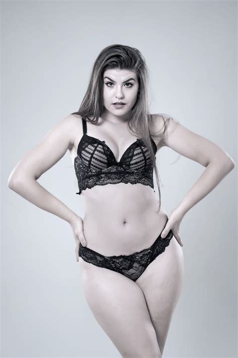 Plus Size Glamour Model Stock Image Image Of Lady Overweight 198678627