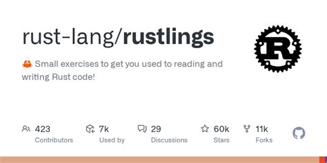 Releases · Rust Lang Rustlings · Github