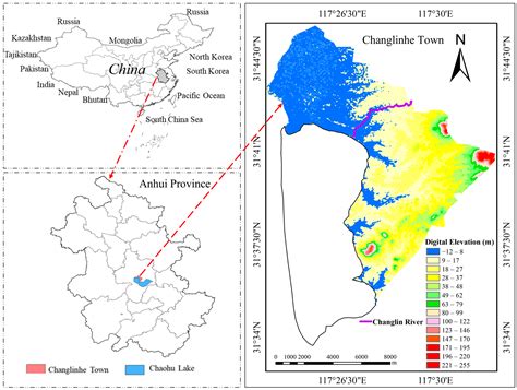 water quality inversion of a typical rural small river in southeastern