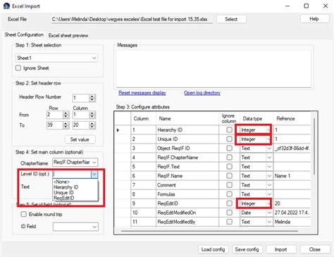 Excel Importer Add On ReqEdit Documentation